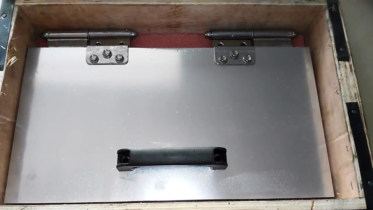Notebook Manual Beeswax Foundation Machine - YouTube
