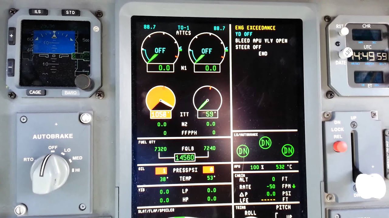 #1 Engine ITT going CrAzy on an E-190 - YouTube