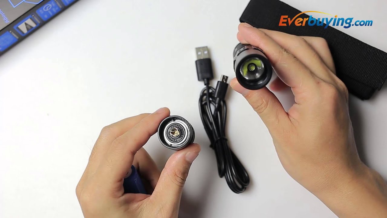 Imalent DM21 930LM Cree XM L2 LED Flashlight - YouTube