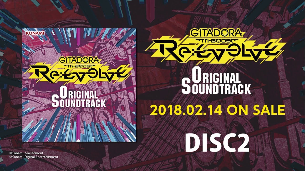 GITADORA Tri-Boost Re:EVOLVE Original Soundtrack DISC2 - YouTube