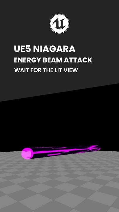 UE5 Niagara || PurpleEnergyBeam || #ue5niagara #ue5 #gamedevelopment #ue4niagara #gameengine ...