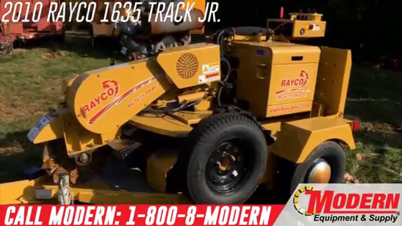 2010 Rayco 1635 Stump Grinder Profile | Modern Equipment & Supply - YouTube
