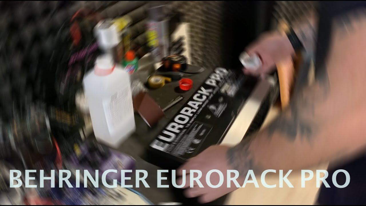 BEHRINGER EURORACK PRO - YouTube