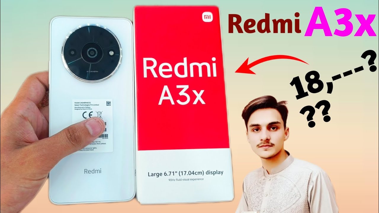 Redmi A3x price in Pakistan | Best budget phone Glass Back🔥90Hz refresh ...
