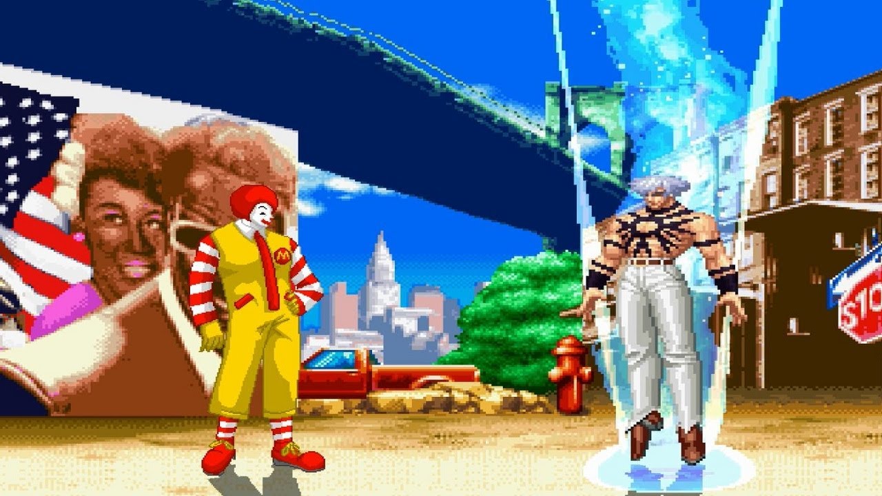 MUGEN Ronald McDonald vs Orochi HD - YouTube