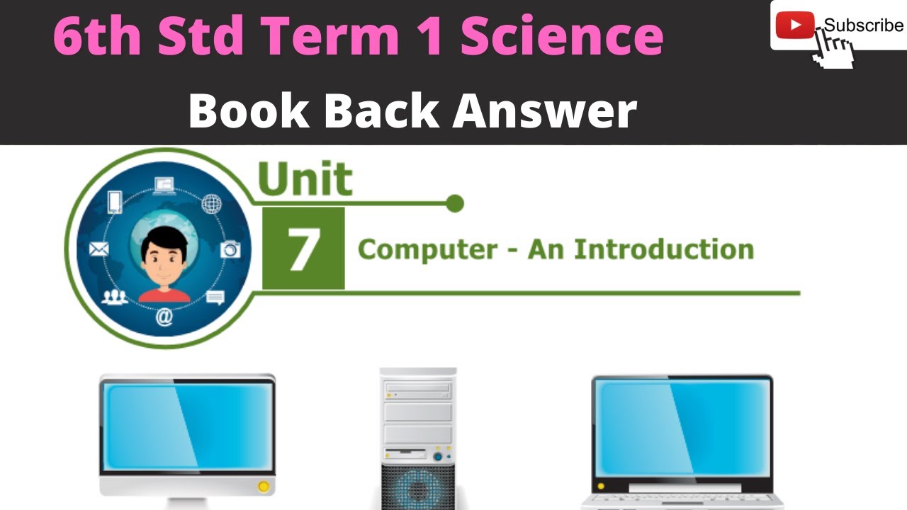 6th Std Computer An Introduction Book Back Answers TN Samacheer Class 6th Std Computer An Introduction Book Back Answers TN Samacheer Class