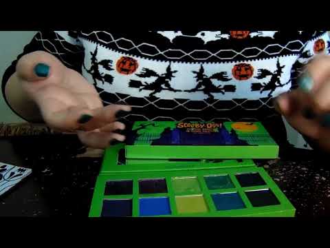 Halloween Ready! SCOOBY-DOO X GLAMLITE RUH-ROH RAGGY PALETTE - YouTube