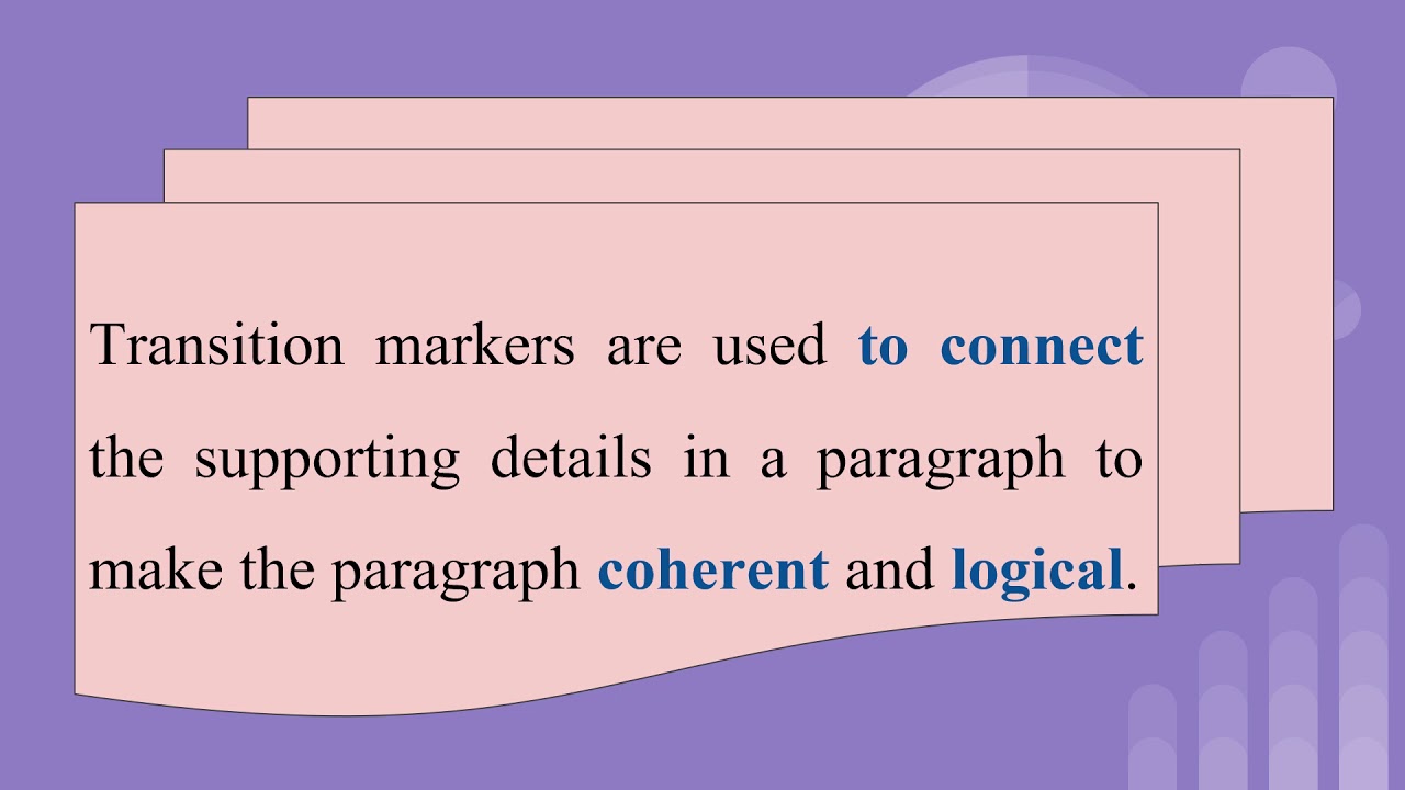 Transition Markers YouTube Transition Markers YouTube