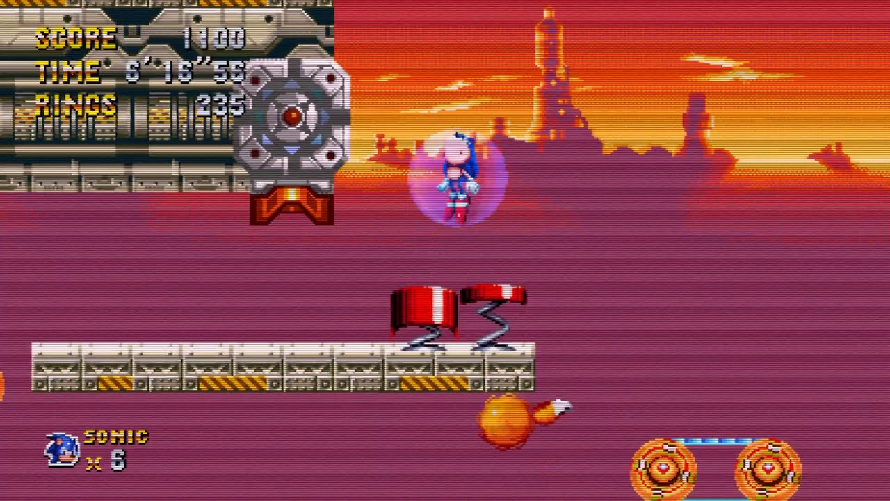 Sonic Mania (PC) Egg Rocket Zone Mod - YouTube