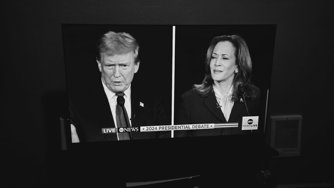 Clips from the September 10th 2024 US Presidental Debate of Donald ...