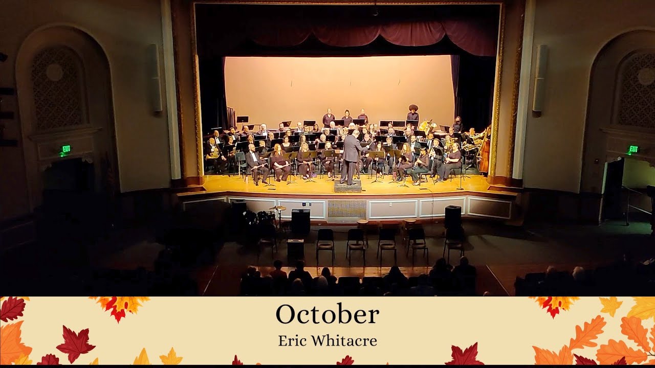 October by Eric Whitacre; conducted by John M. Wetherington - YouTube