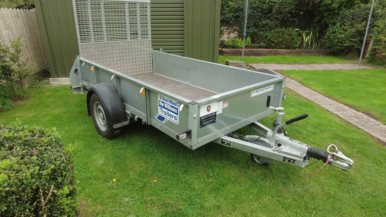 Ifor Williams GD84 Car Trailer Review - YouTube
