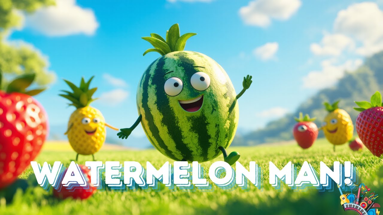 Dance with Watermelon Man! | Fun Kids Song & Nursery Rhyme - YouTube