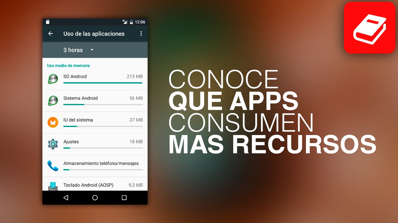 Cómo saber que apps consumen más recursos en Android - YouTube