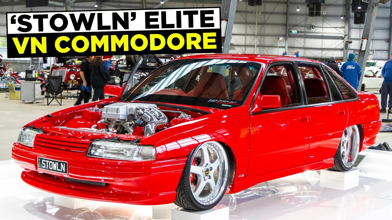 Twin Throttle V8 Holden VN Commodore Show Stopper - YouTube