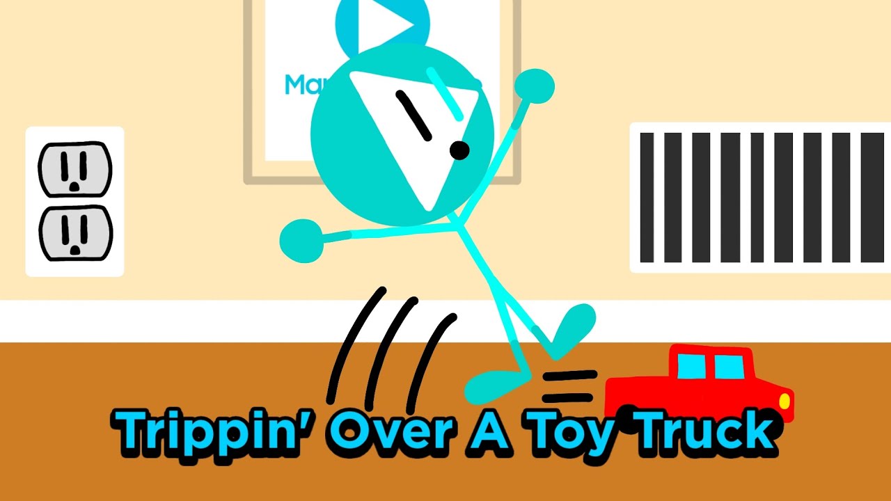 Trippin' Over A Toy Truck - YouTube