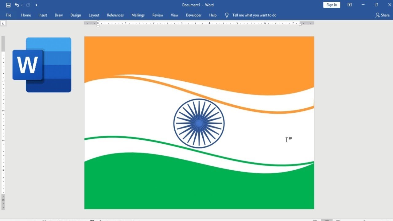 Flag Background Template For Word Ribbon Shape Netherlands Flag