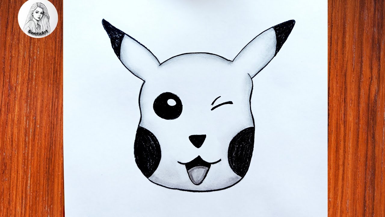 How to draw Pikachu drawing| pencil shading| pencil sketch| beginner ...