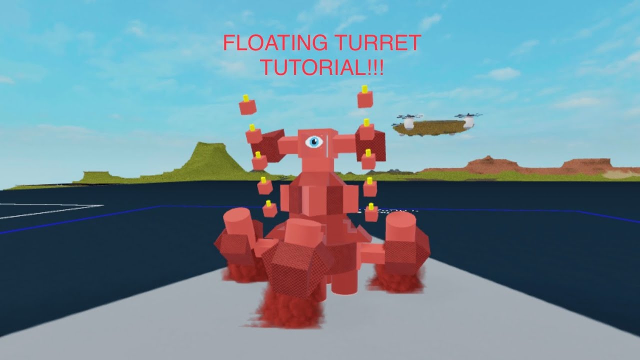Floating turret tutorial!!! - YouTube