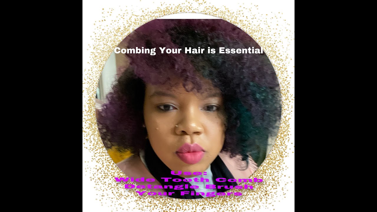 HOW TO PROPERLY COMB YOUR HAIR - YouTube