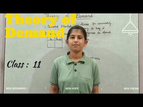 Theory of Demand | Class : 11 | Microeconomics - YouTube