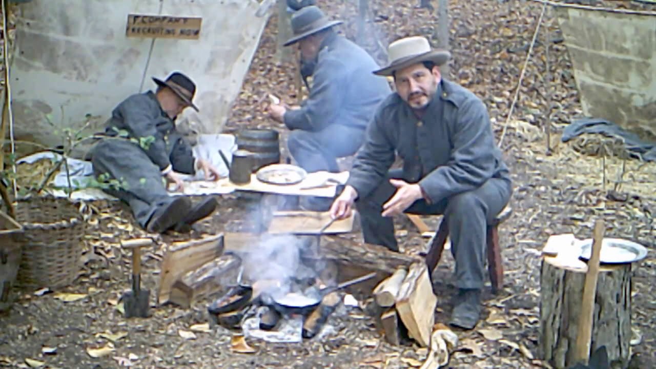 Civil War Camp Cooking - YouTube