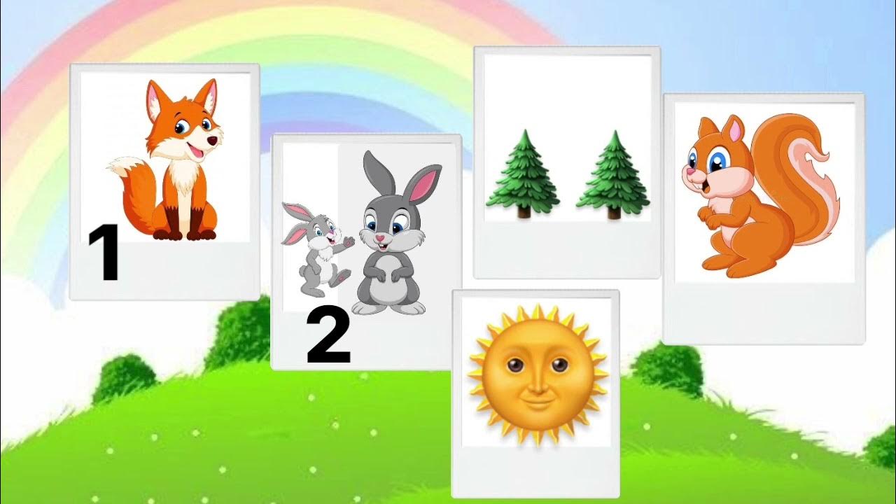 Сенсорно-пізнавальний розвиток "Число і цифра 2. Кількісна лічба ...