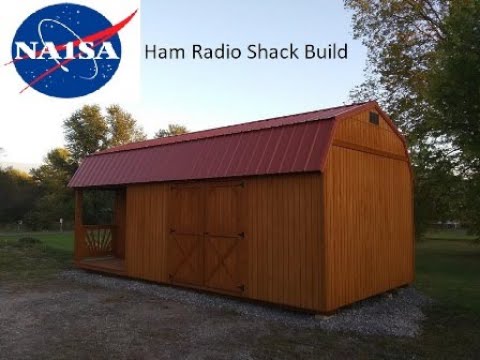 NA1SA Ham Shack Build - YouTube