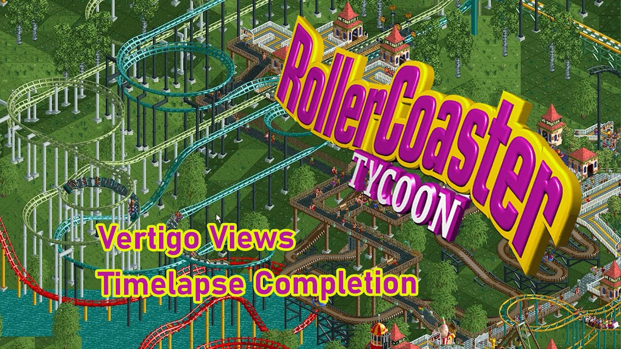 Vertigo Views - Loopy Landscapes - Roller Coaster Tycoon: Deluxe - YouTube