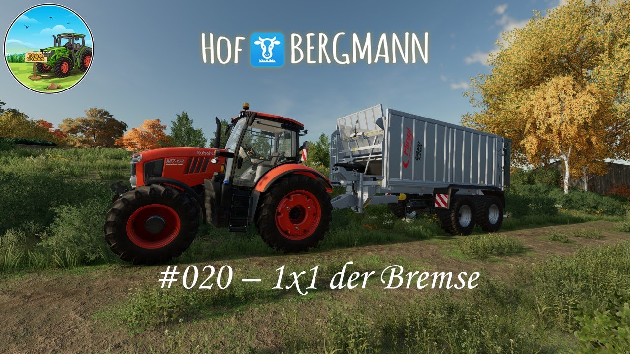 LS22 Hof Bergmann #020 – 1x1 der Bremse - YouTube