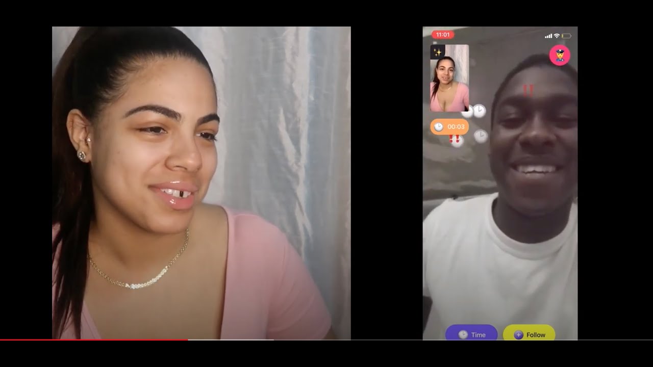 MONKEY APP *I GOT ROASTED N LAUGHED AT * (UNIBROW/GAP) - YouTube