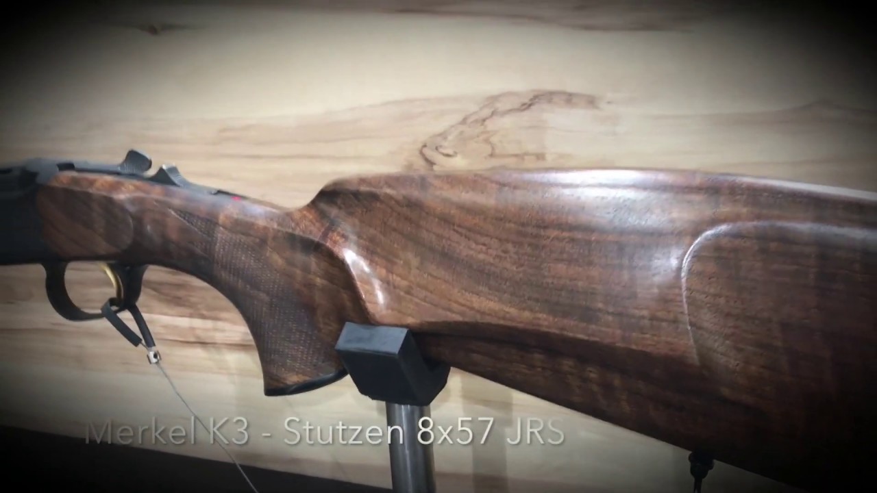 single shot hunting rifle kipplauf - YouTube