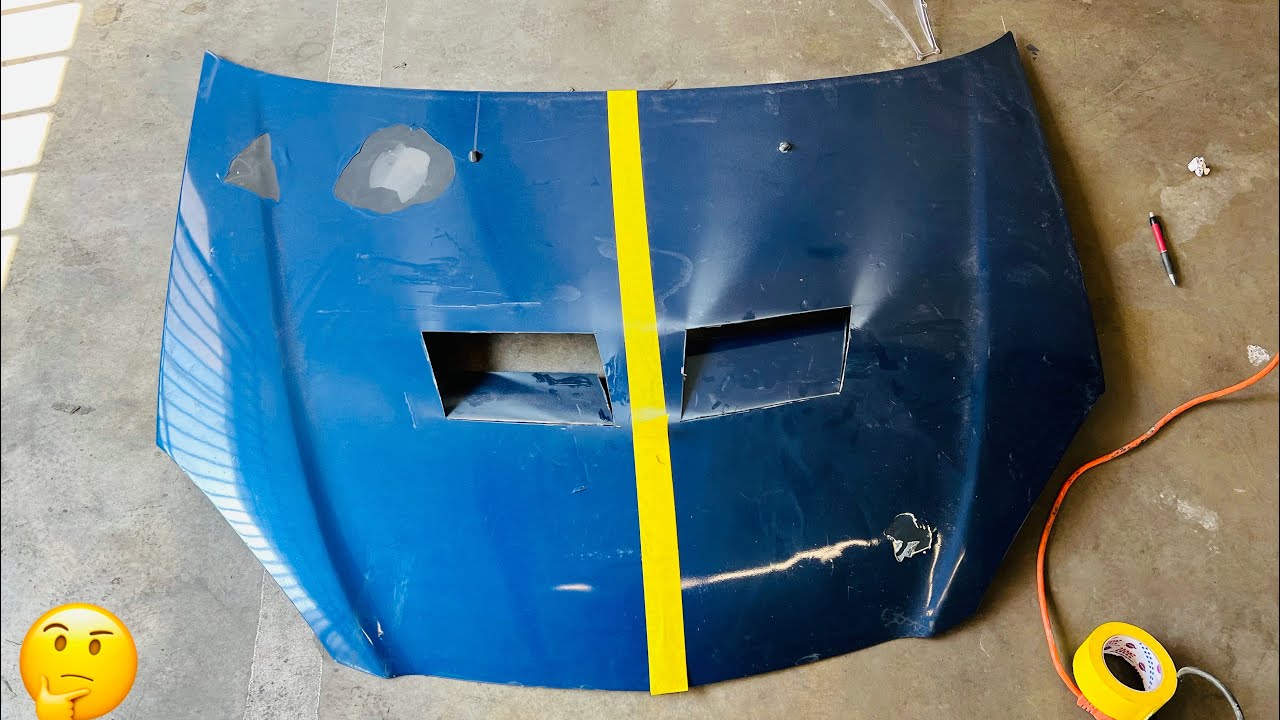 Acura RSX Hood Vents and NACA duct - YouTube