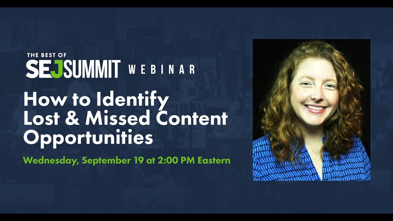 How to Identify Lost & Missed Content Opportunities - YouTube