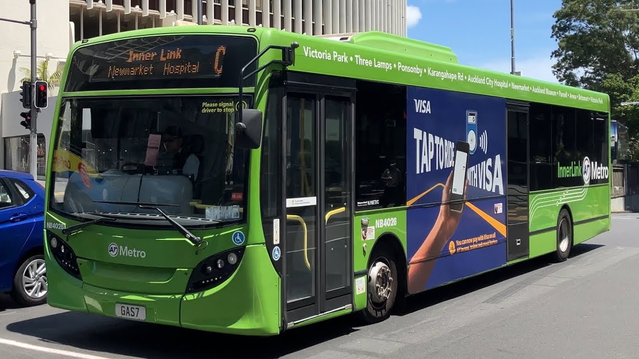 New Zealand/NZ Auckland Bus - Inner Link: C (18.01.2025) - YouTube