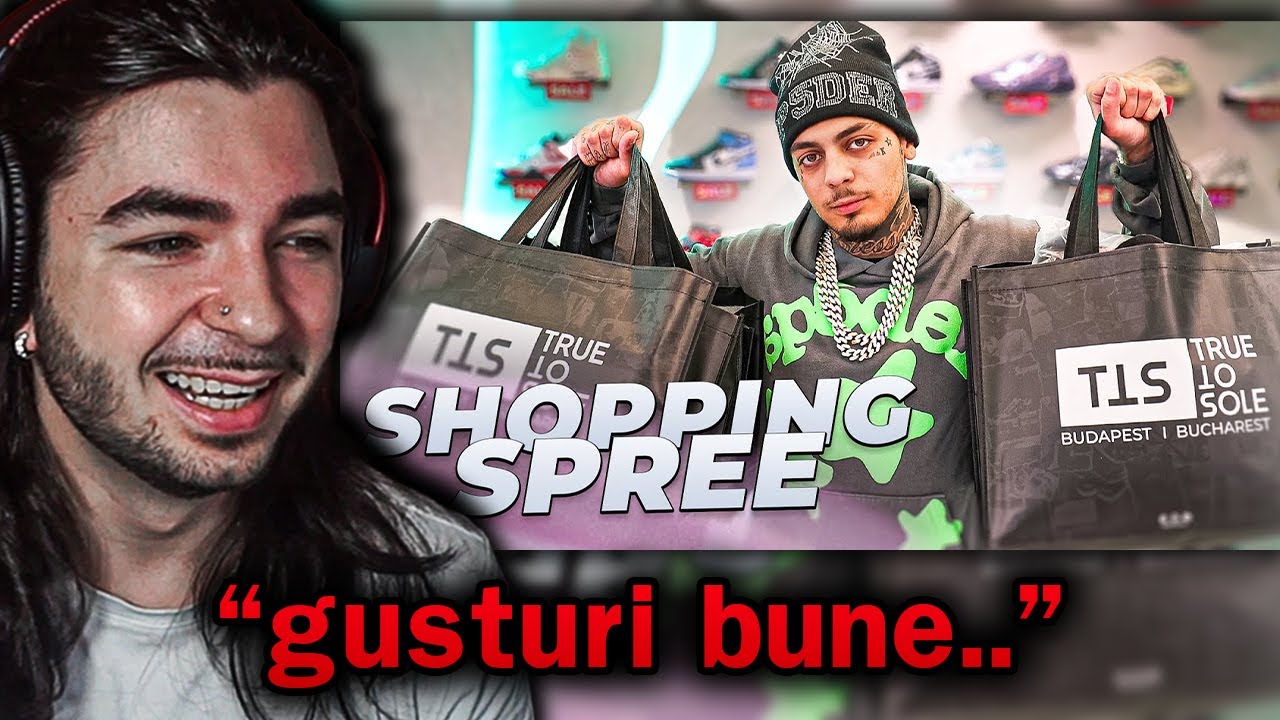 TheRealRed reactioneaza la Georgescu SHOPPING SPREE feat ALBERT NBN ...