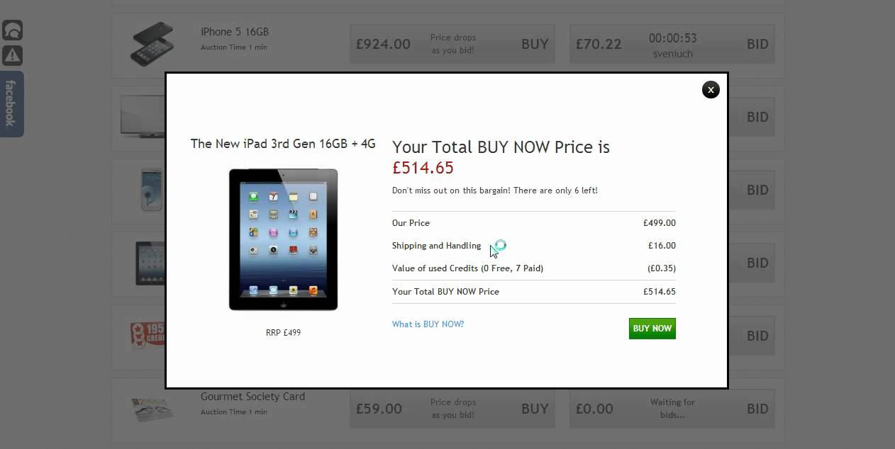 MadBid Buy It Now - YouTube