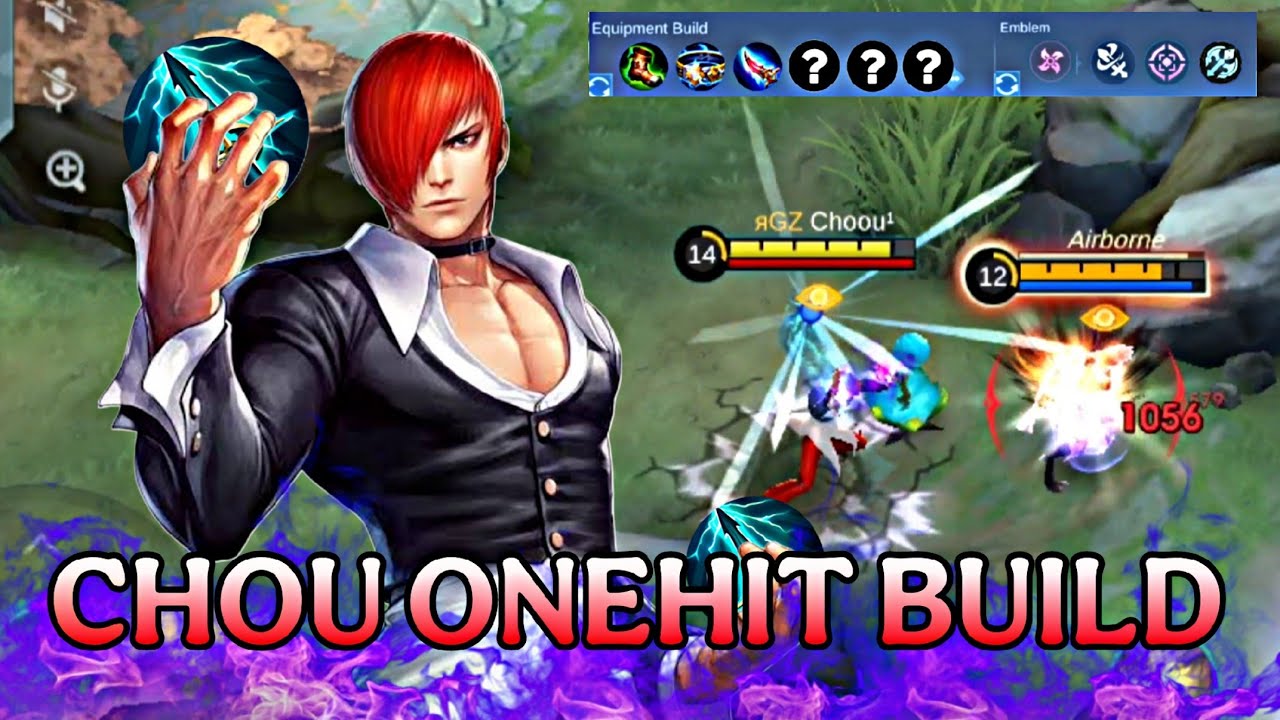 NEW SEASON CHOU BUILD AND EMBLEM🔥 | MUST TRY - MobileLegend BangBang ...