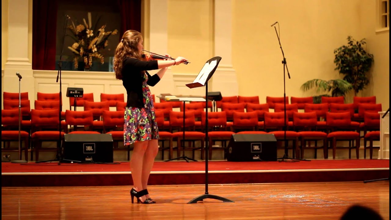 Sarah Ottinger Recital - YouTube