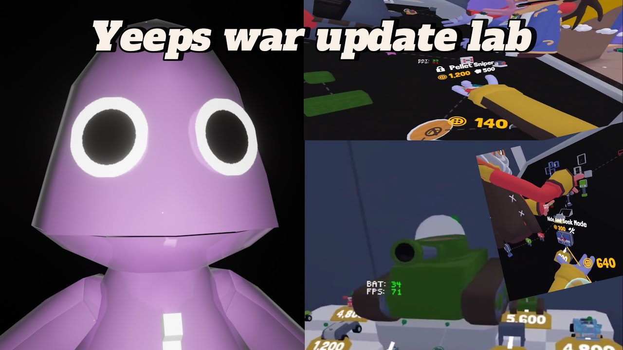 New Yeeps lab🧪 red vs blue update - YouTube