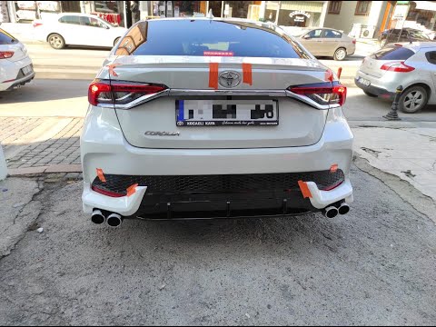 Corolla 2019-2020 Aksesuar, Arka Tampon Eki