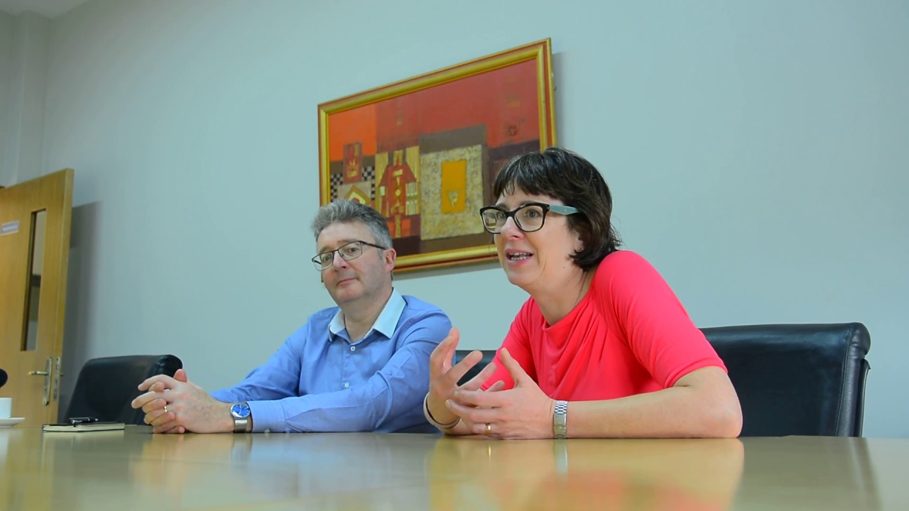 Interview with Acting VC, Prof John Grattan & Pro-VC&COO,Mrs Rebecca ...