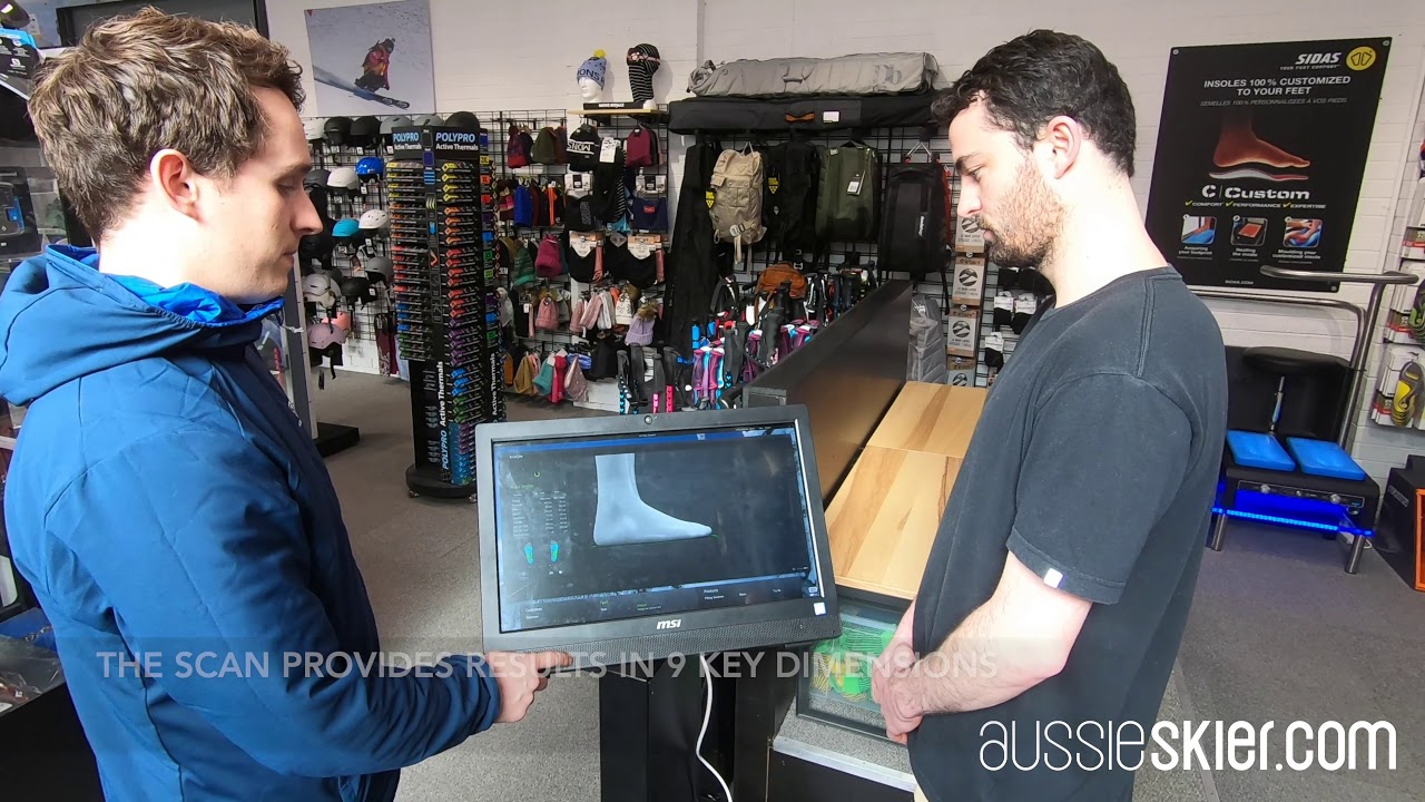 aussieskier Sidas Feetbox 3D Scanner - YouTube