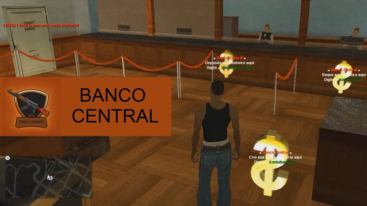 MTA:SA BANCO CENTRAL LEVE (DESBUGADO) PARA MTA!!! - YouTube