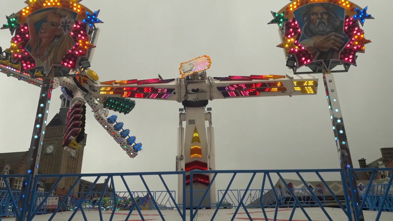 TOP SCAN POSEIDON'S RACHE FÊTE FORAINE BAILLEUL 2019 - YouTube