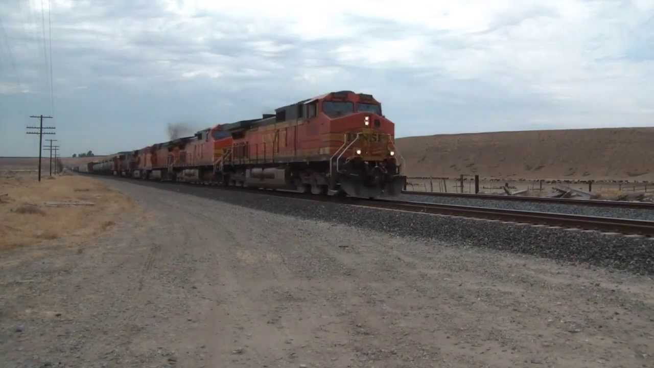 BNSF 5030 Leads a Manifest Through Bena and Tunnel 2 HD - YouTube