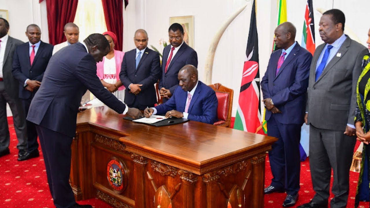 LIVE: PRESIDENT RUTO ASSENTING IEBC BILL IN STATE HOUSE NOW AFTER GEN Z ...
