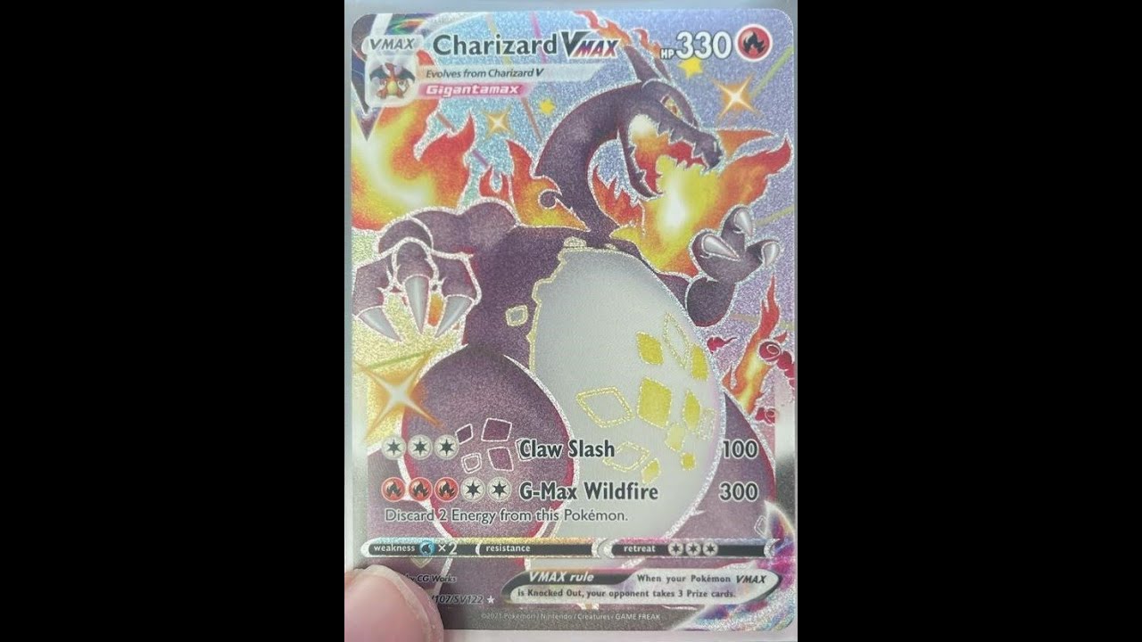 Shining Fates, Charizard Vmax Shiny Pulled! - YouTube