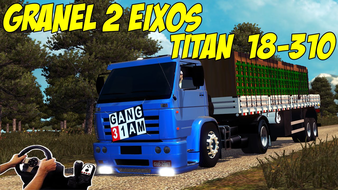 FUSCÃO V2 - GRANEL 2 EIXOS NA VERDURA - GANG 31AM - G27!!!! - YouTube