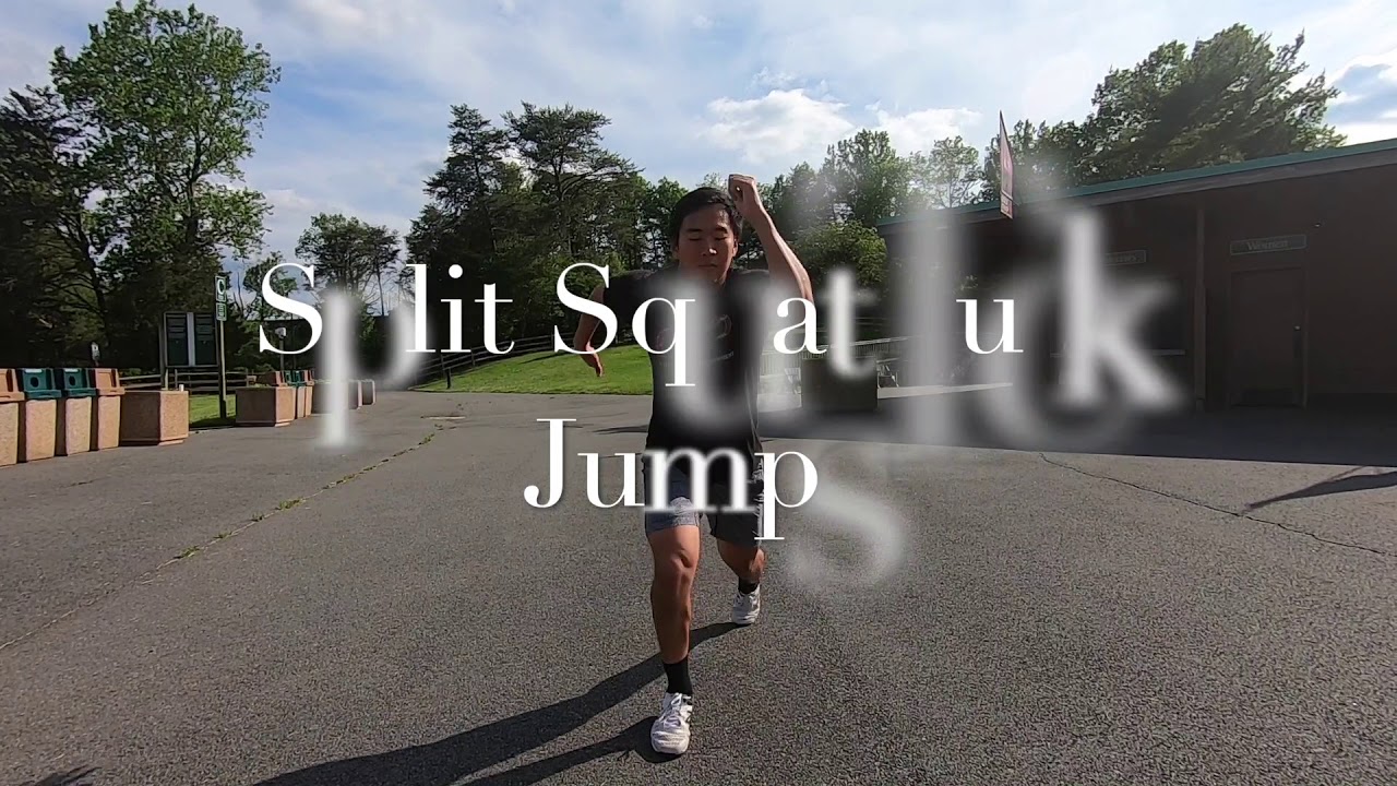 Split Squat Cycle Jumps Progression - YouTube